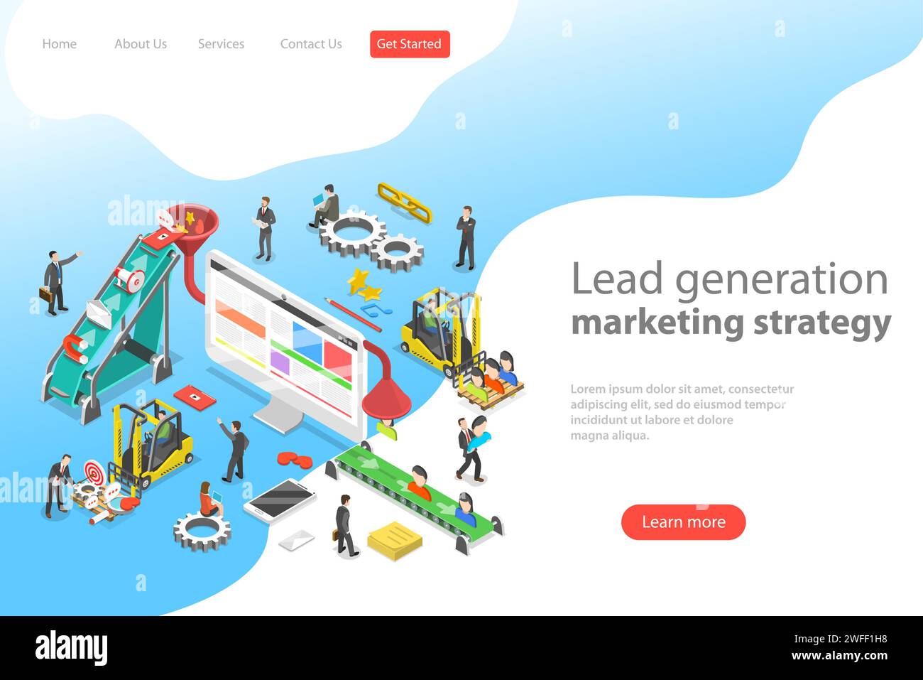 Goal conversion Stock Vector Images - Alamy