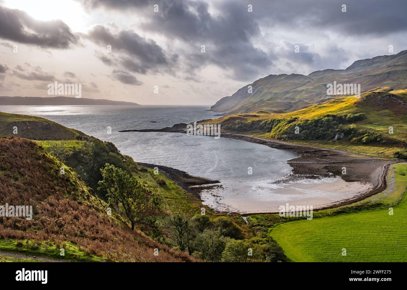 Camas nan Geall, Ardnamurchan Stock Photo - Alamy