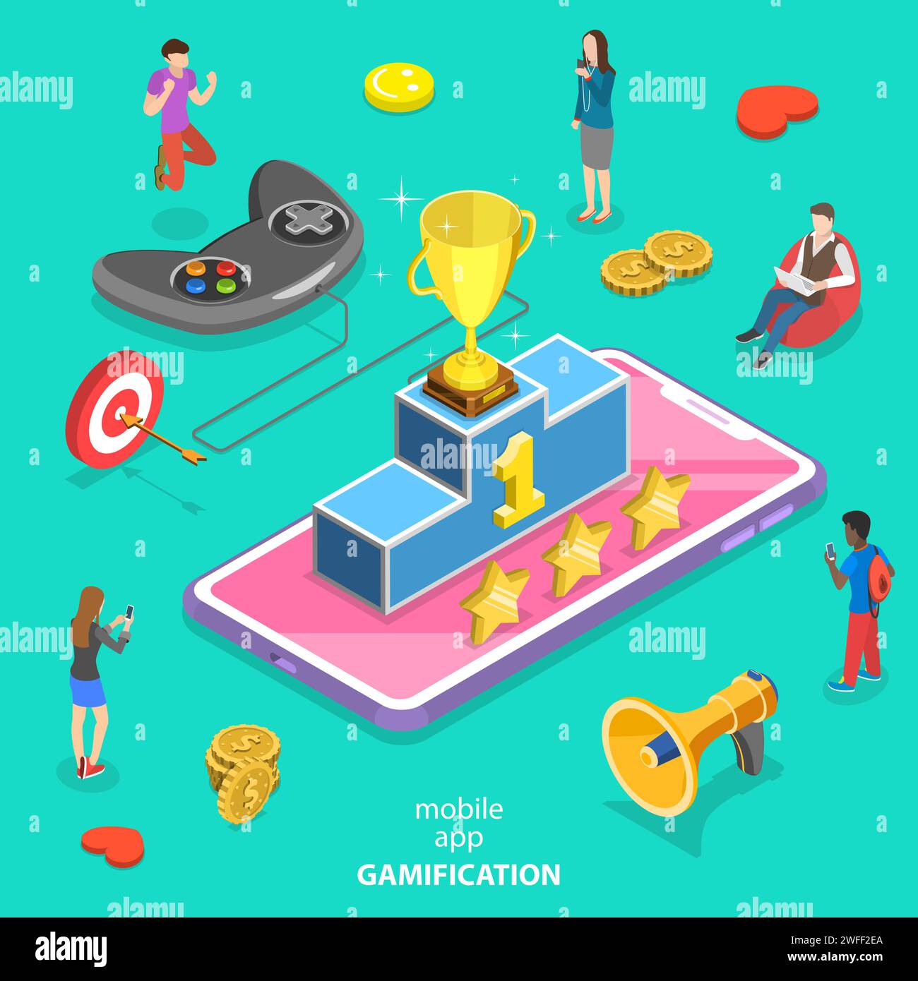 Engaging vector vectors hi-res stock photography and images - Alamy