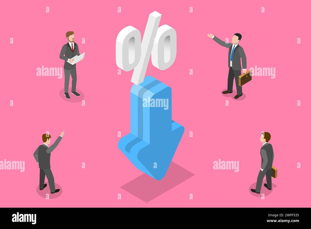 Decrease interest rate hi-res stock photography and images - Alamy