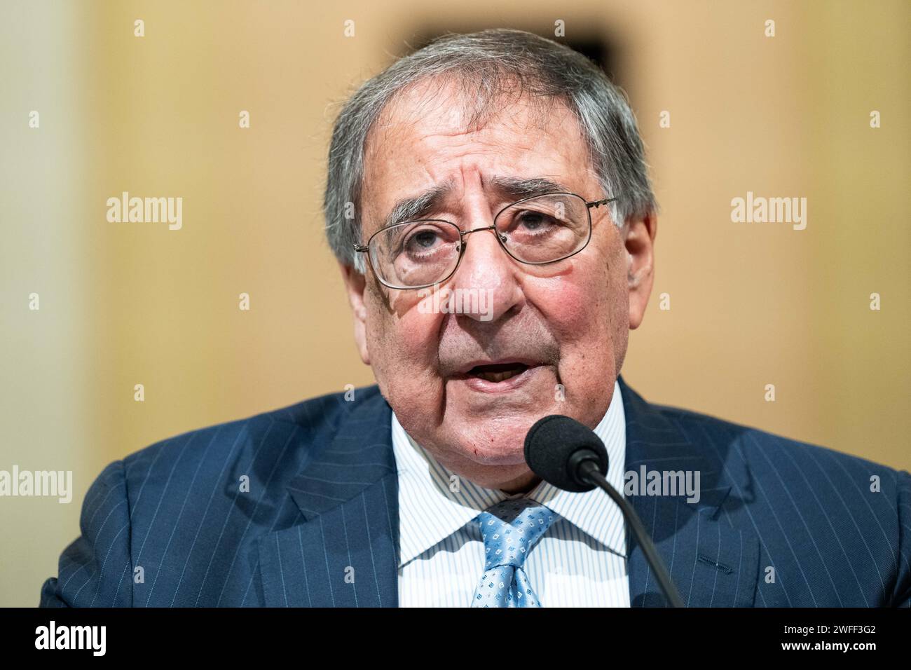 Washington, United States. 30th Jan, 2024. Leon Panetta, former ...