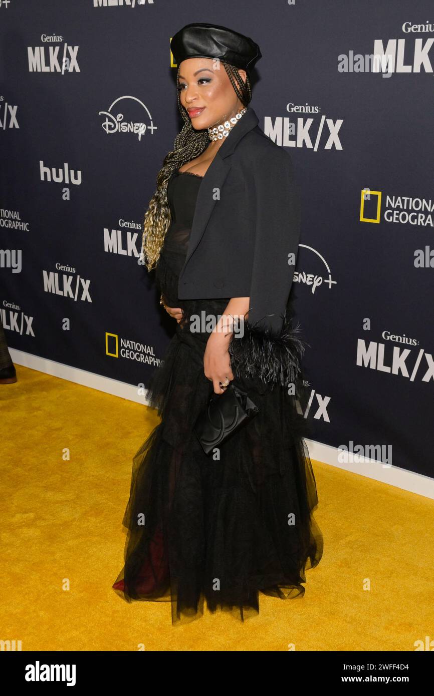 January 29, 2024, Los Angeles, California, United States: Crystle ...