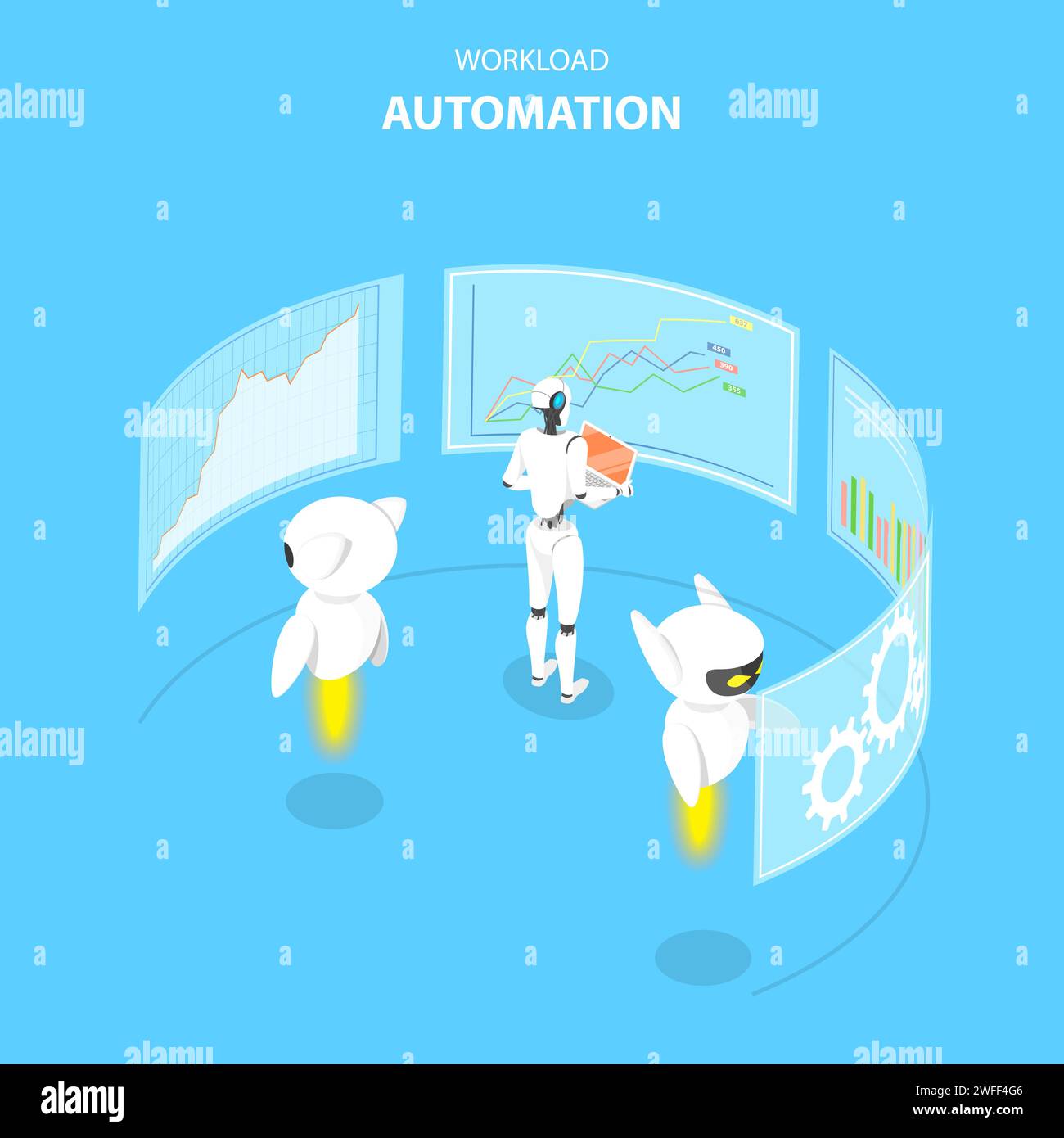 Intelligent scheduling Stock Vector Images - Alamy