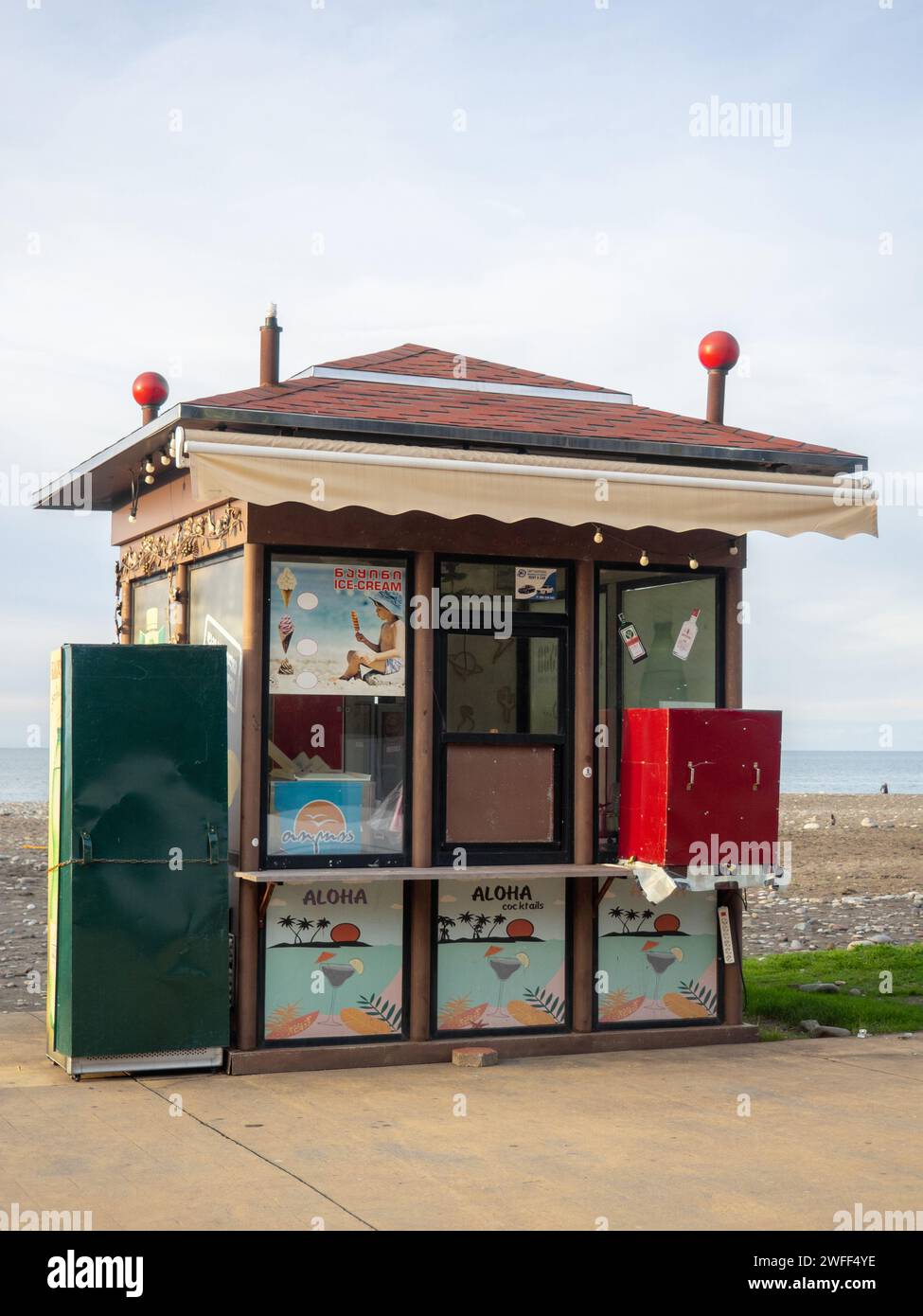 Batumi beach composition hi-res stock photography and images - Alamy