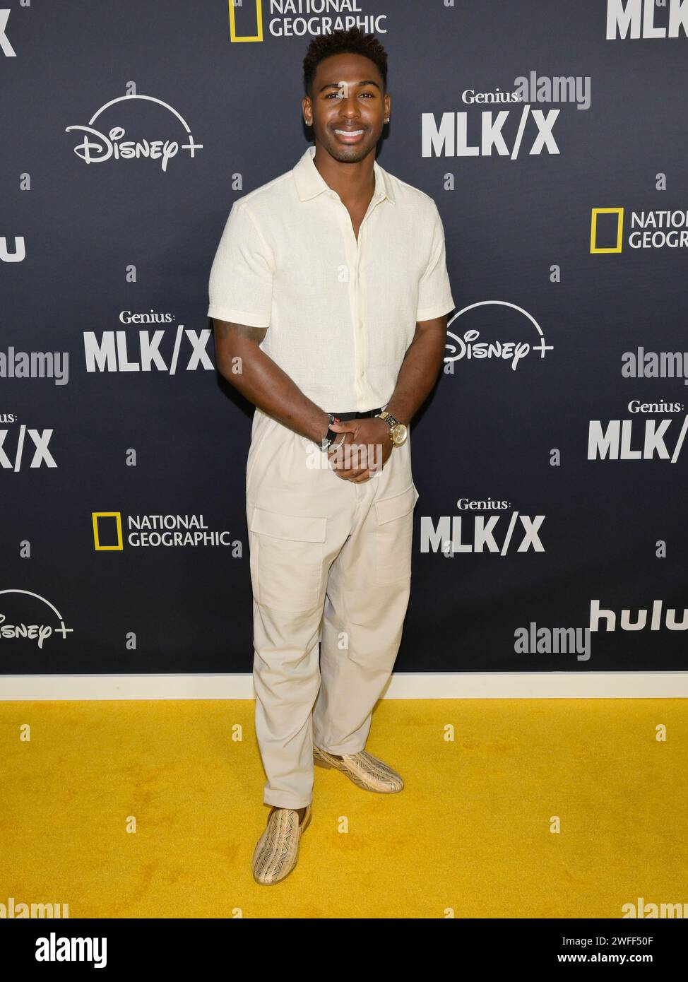 January 29, 2024, Los Angeles, California, United States: Vaughn Hebron ...