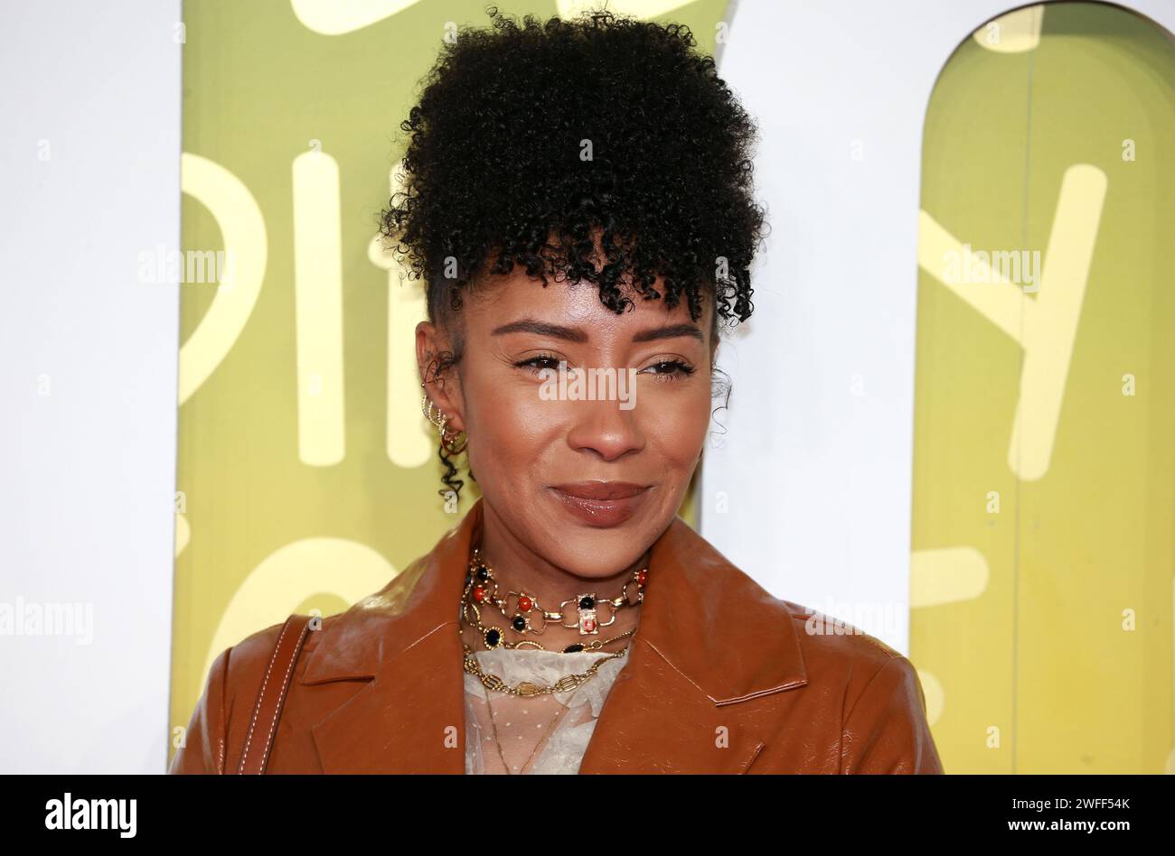 London, UK. 30th Jan, 2024. Yasmin Evans attends the UK Premiere of ...