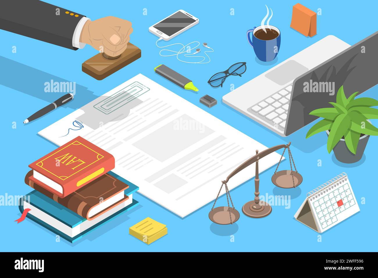 Notarial vector vectors Stock Vector Images - Alamy