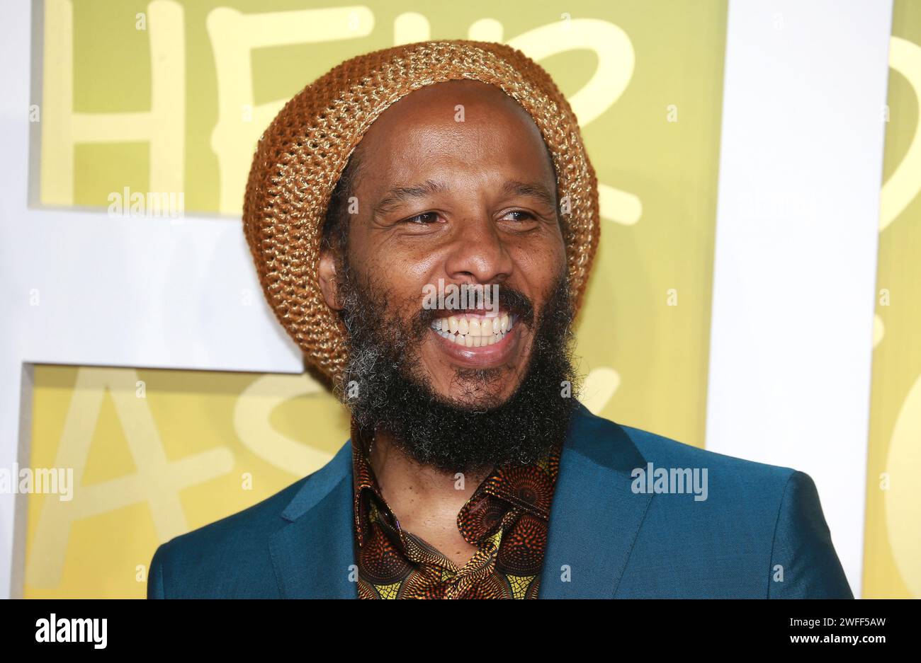 London, UK. 30th Jan, 2024. Ziggy Marley attends the UK Premiere of ...