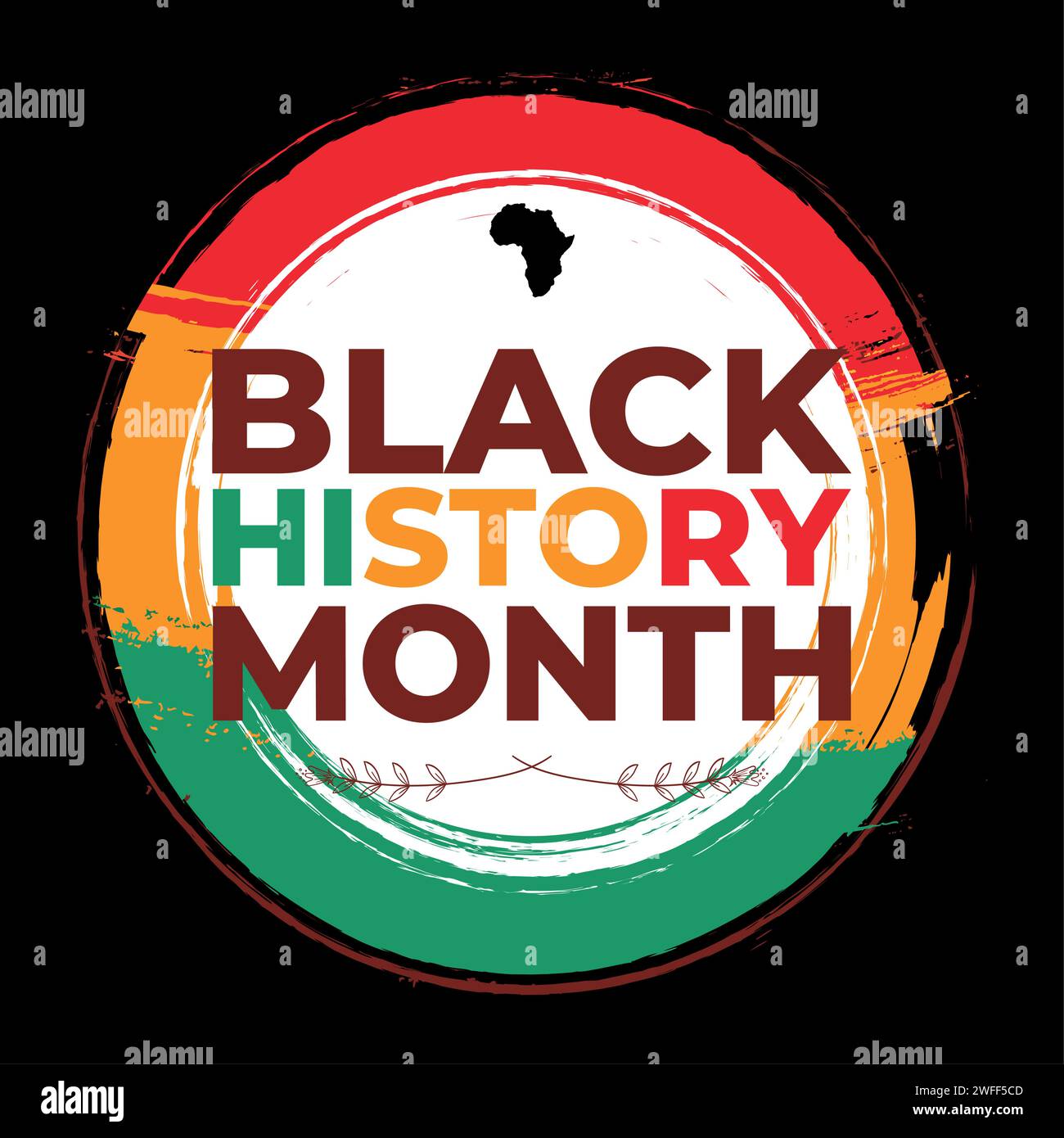 Black history month background with african cultural patterns Vector ...