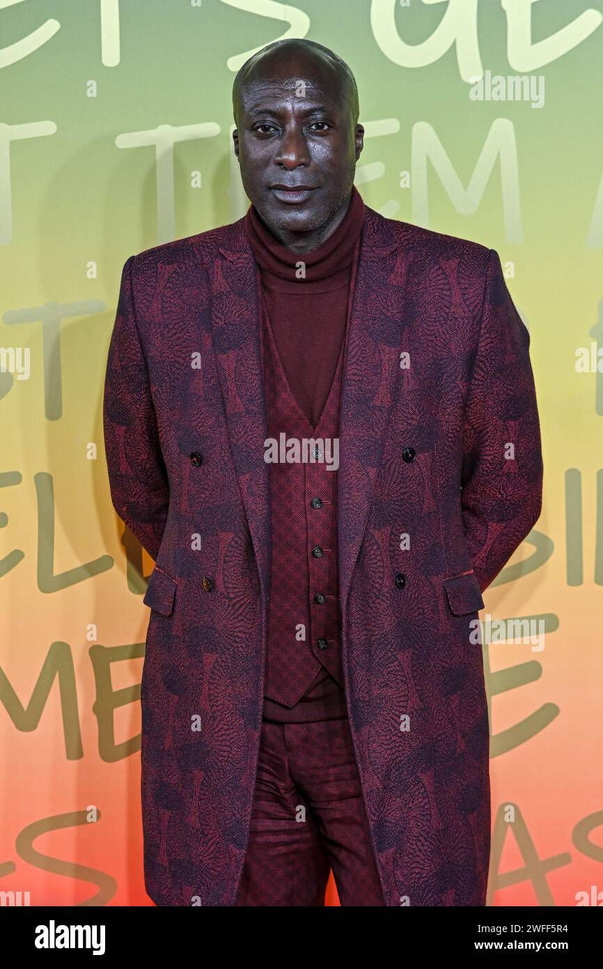 London, UK. 30th Jan, 2024. Sir Ozwald Boateng attends the UK Premiere ...