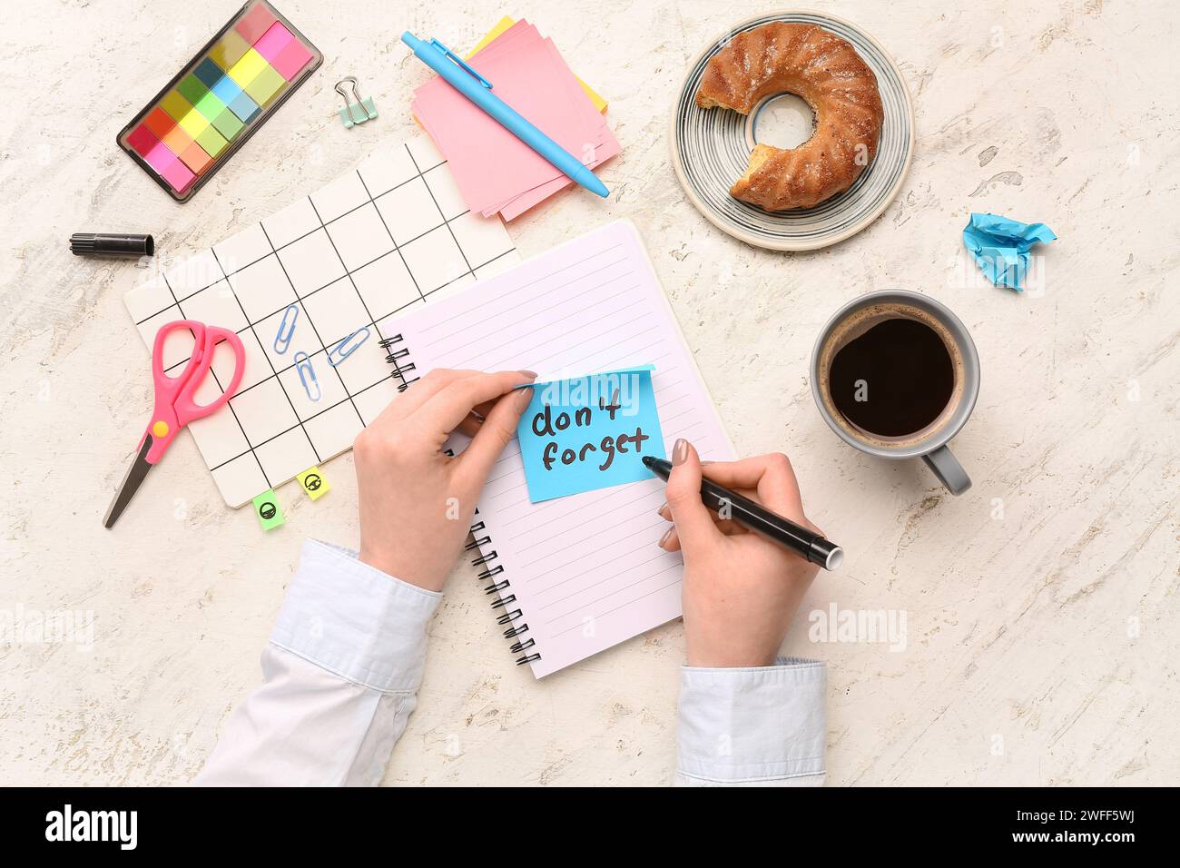 Dont forget note hi-res stock photography and images - Alamy