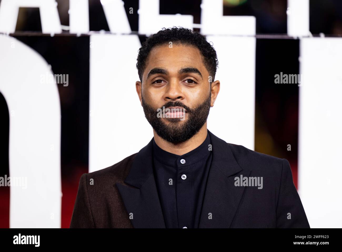 Anthony Welsh poses for photographers upon arrival at the premiere of ...