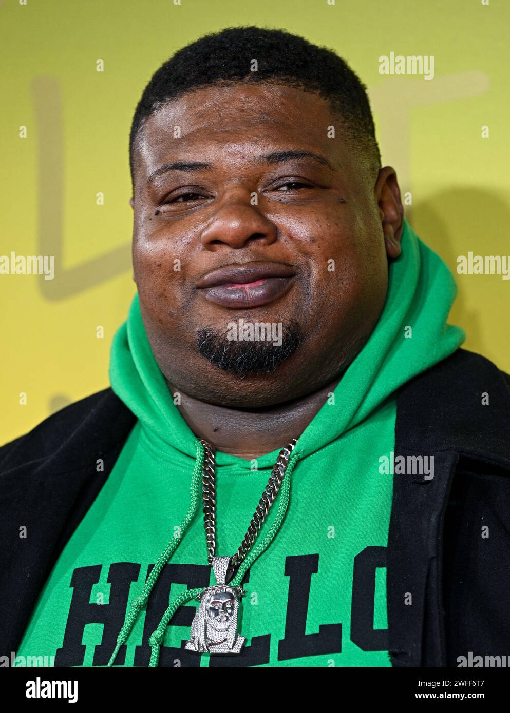 London, UK. January 30th, 2024. Big Narstie arriving at at the UK ...