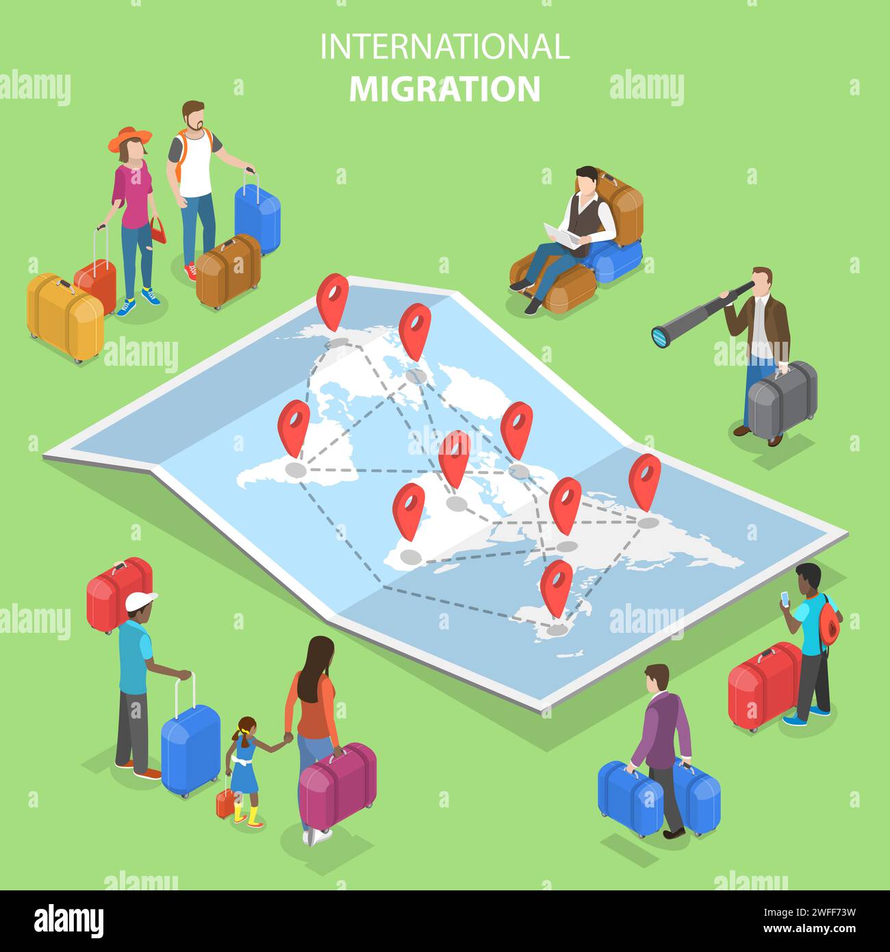 Tourist poverty poor Stock Vector Images - Alamy