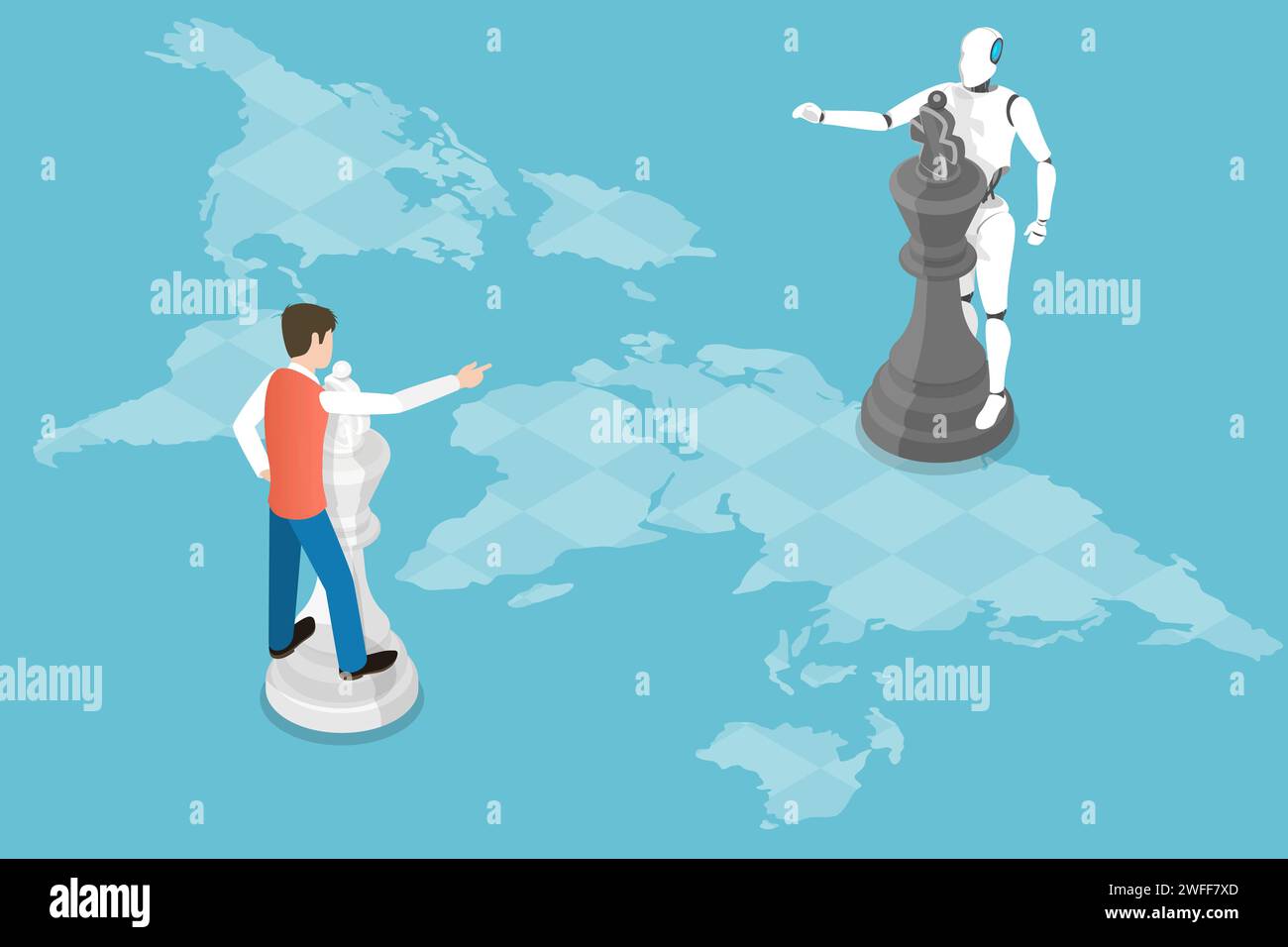 Human brain vs ai hi-res stock photography and images - Alamy