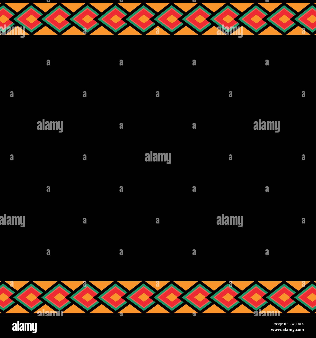 African ethnic pattern background Vector Stock Vector Image & Art - Alamy