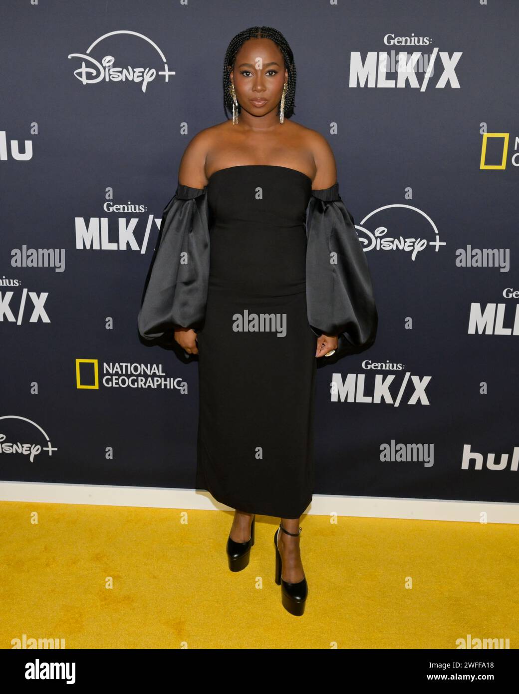 January 29, 2024, Los Angeles, California, United States: Sasha Compere ...