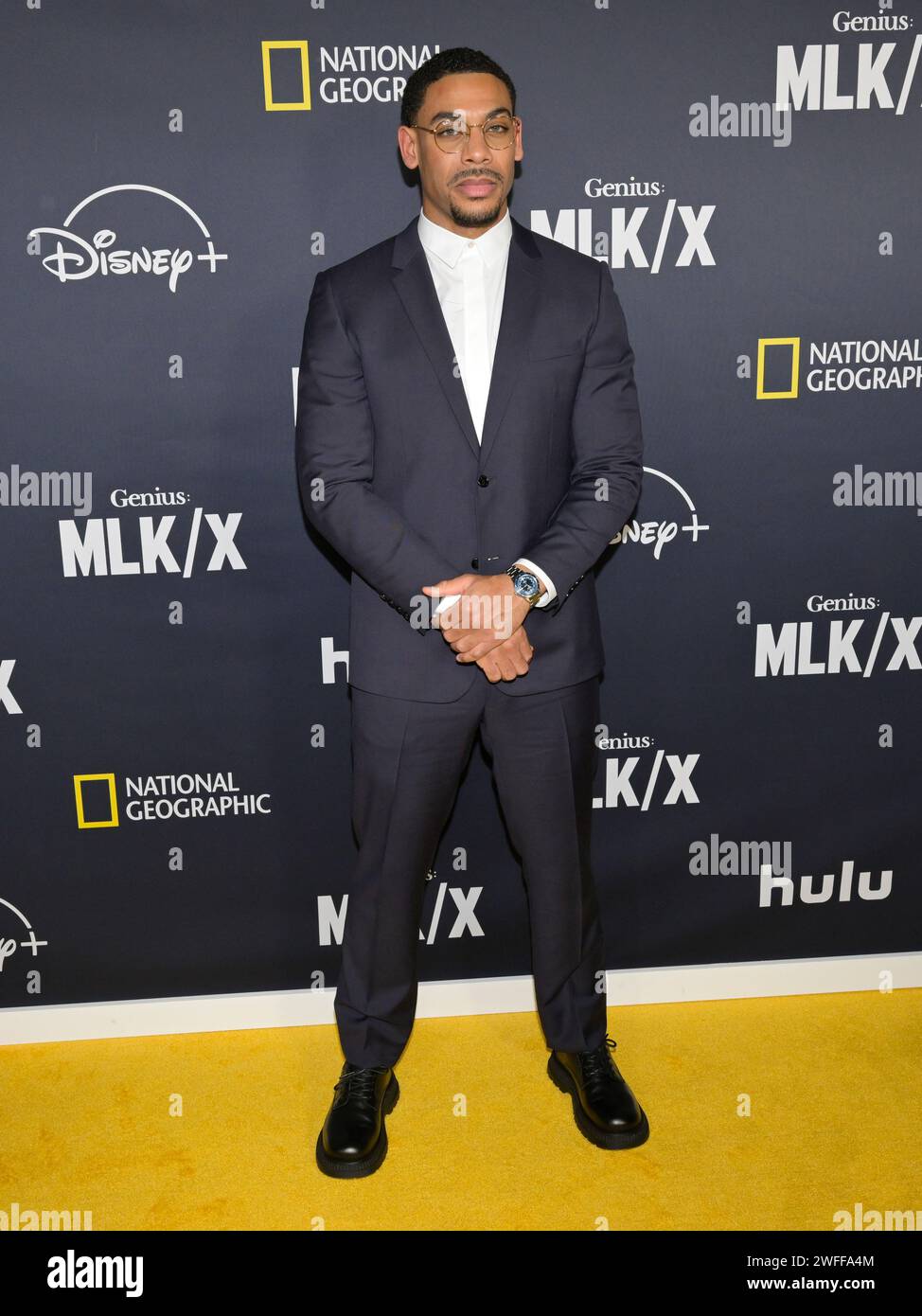 January 29, 2024, Los Angeles, California, United States: Aaron Pierre ...