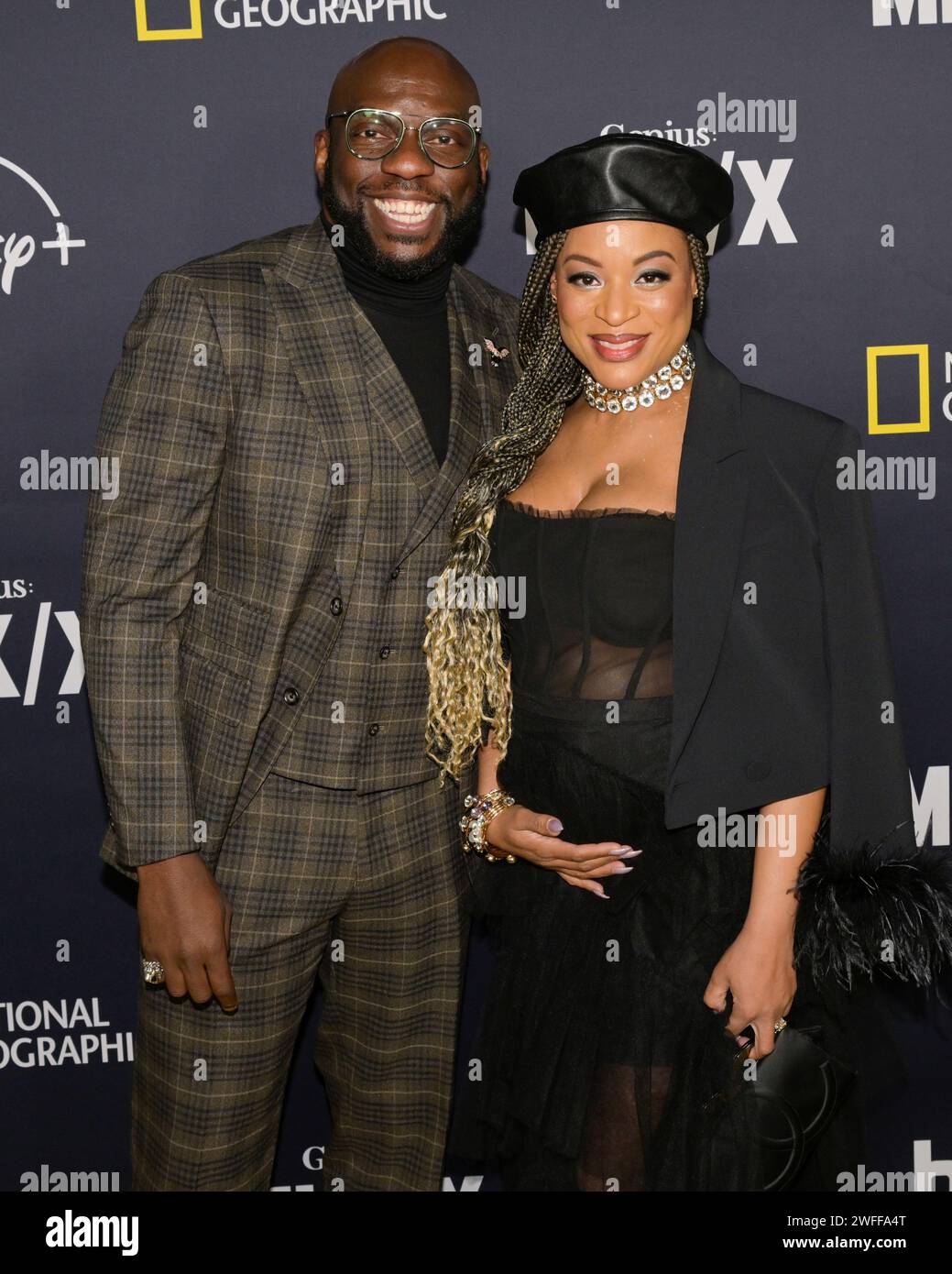 January 29, 2024, Los Angeles, California, United States: Omar Dorsey ...