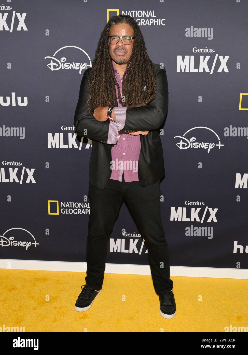 January 29, 2024, Los Angeles, California, United States: mani Burt ...