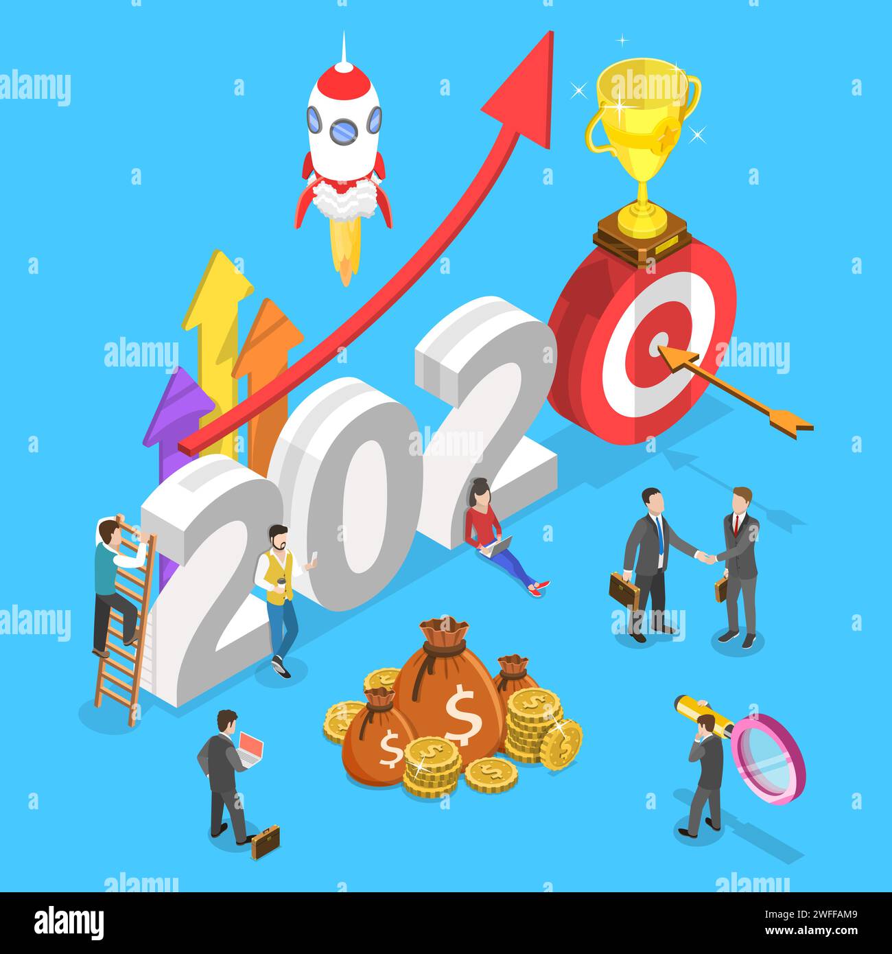 2020 research Stock Vector Images - Alamy