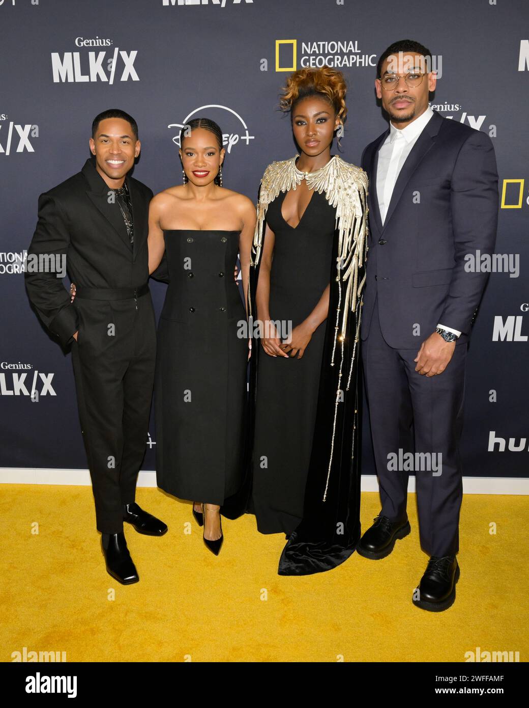 January 29, 2024, Los Angeles, California, United States: (L-R) Kelvin ...