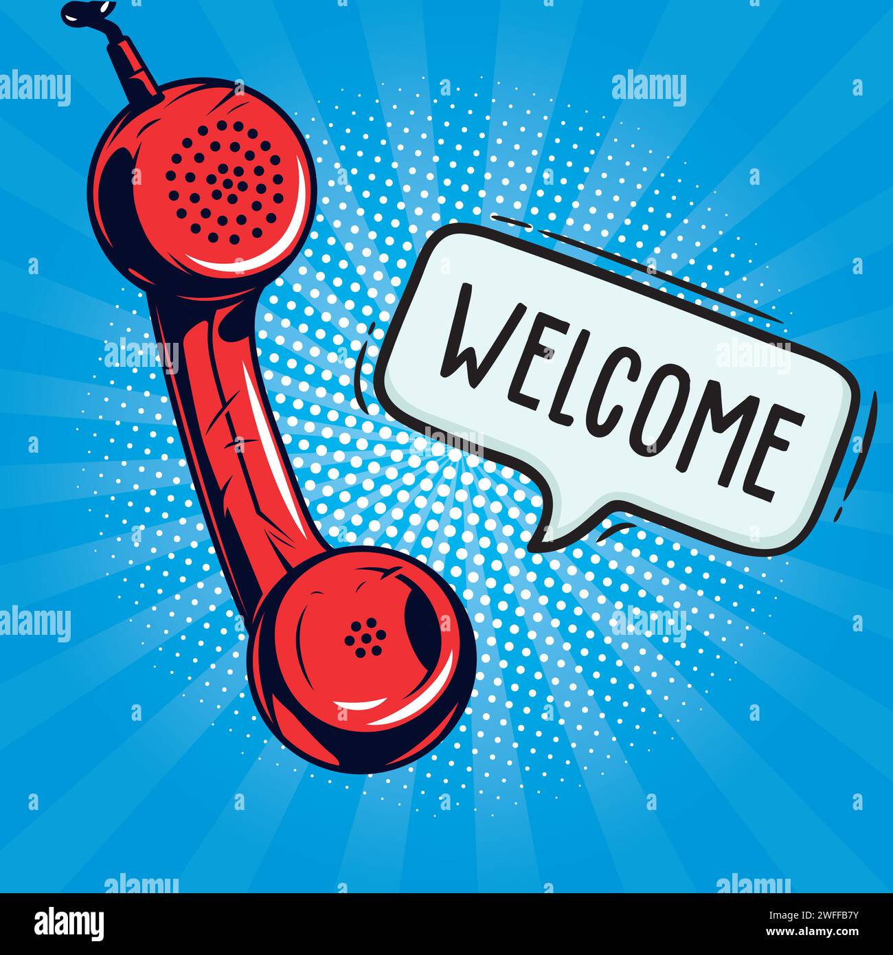 Mobile phone cartoon pop art style Stock Vector Image & Art - Alamy