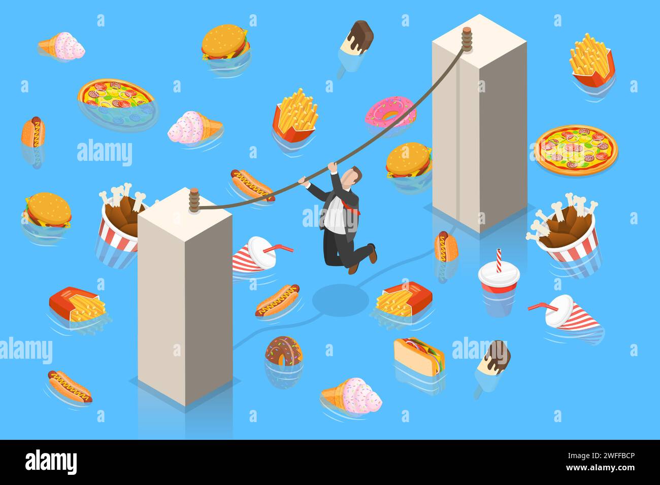 Unhealthy Nutrition Eating Risks, Fast Food Harmful Effects, Junk Food ...