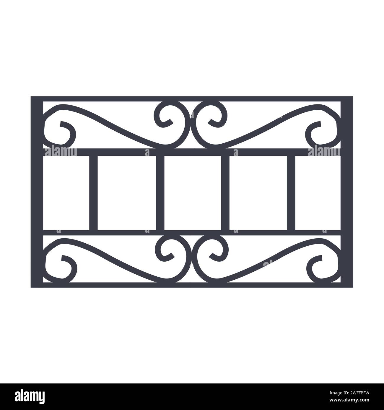 Old wrought iron balcony hi-res stock photography and images - Alamy