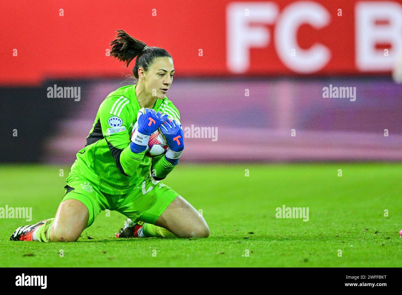 Maria Luisa Grohs (Torwart, Torfrau, FC Bayern München, FCB, 22) hat ...
