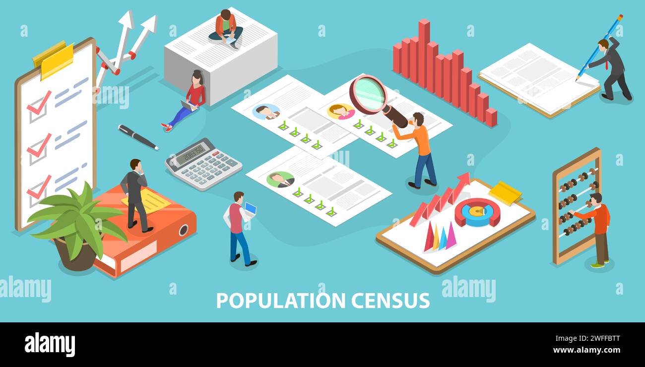 Population registration Stock Vector Images - Alamy