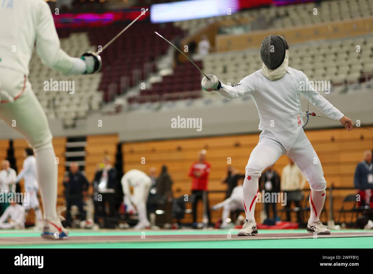 Doha, Qatar. 30th Jan, 2024. Ikuo Furuta (JPN) Fencing : FIE Fencing ...