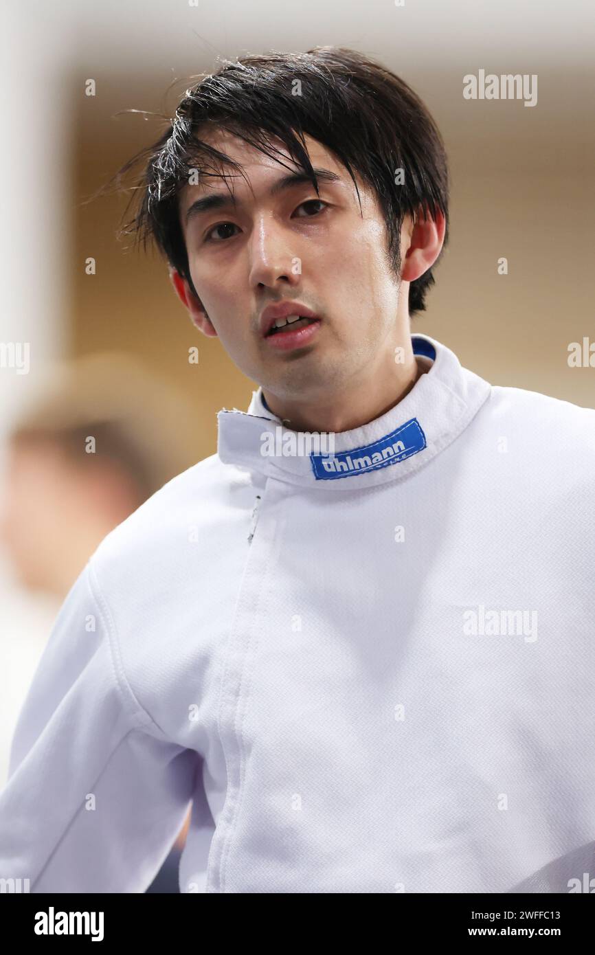 Doha, Qatar. 30th Jan, 2024. Yohito Masuda (JPN) Fencing : FIE Fencing ...
