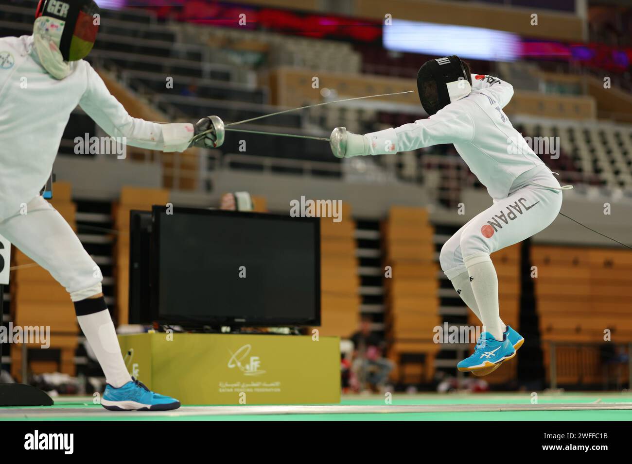 Doha, Qatar. 30th Jan, 2024. Inochi Ito (JPN) Fencing : FIE Fencing ...