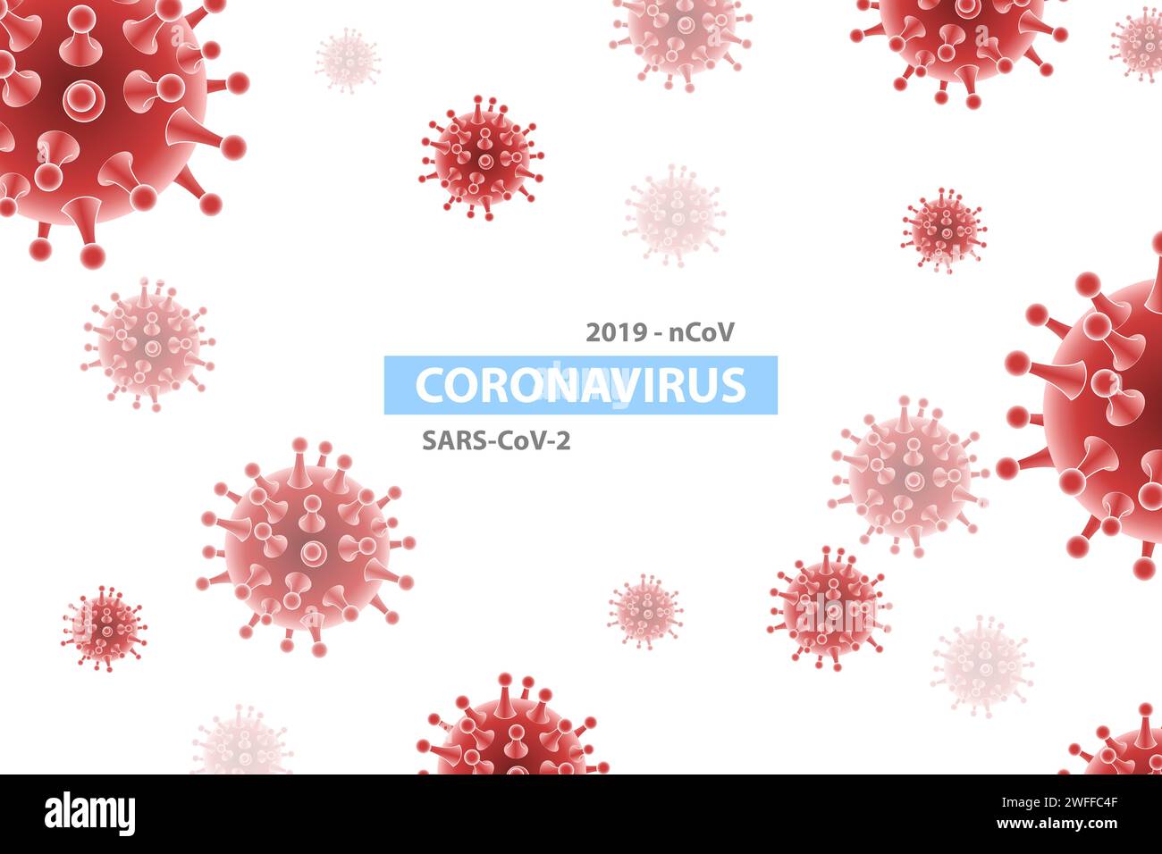3D Vector Isometric Abstract Background of Coronavirus Outbreak, Stop ...