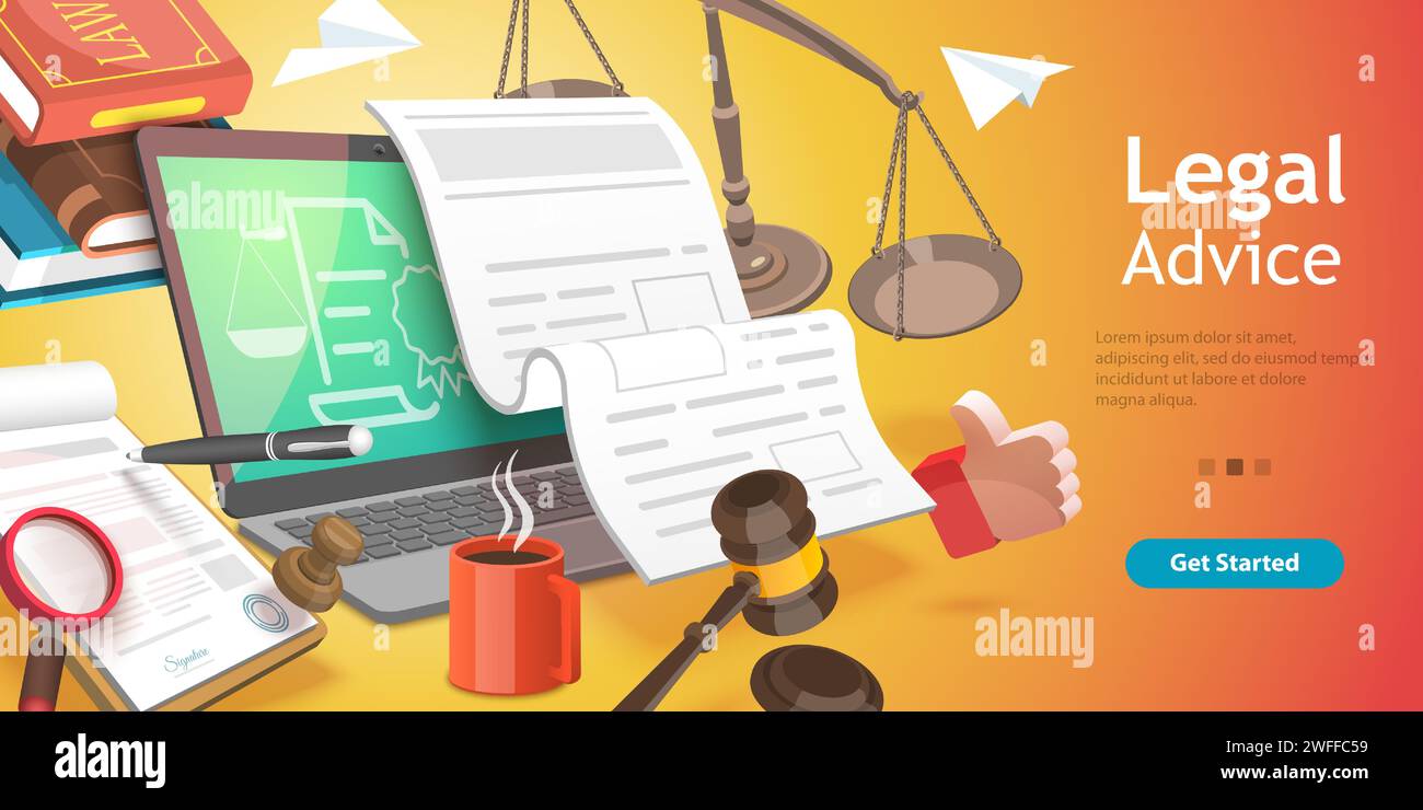 Digital labor law Stock Vector Images - Alamy