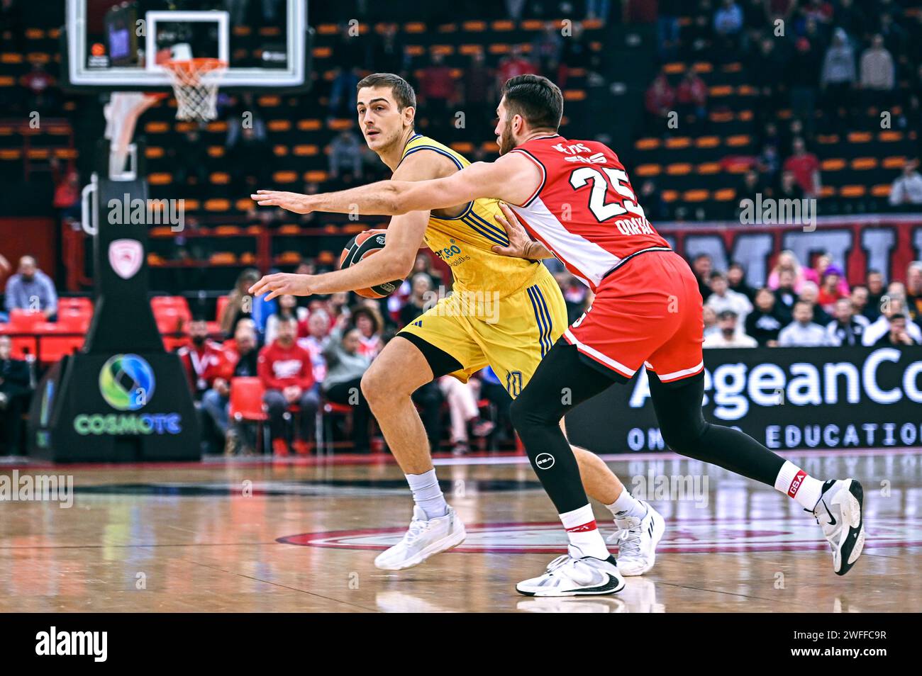 Piraeus, Lombardy, Greece. 30th Jan, 2024. 10 TIM SCHNEIDER of Alba ...