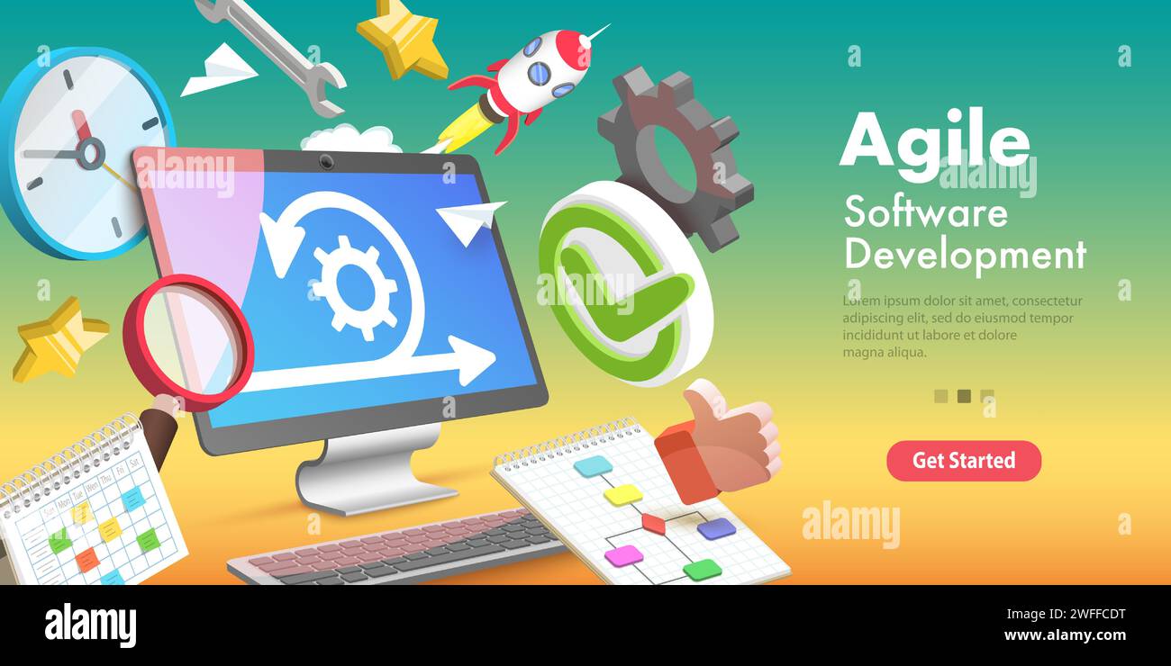 Software development lifecycle Stock Vector Images - Alamy