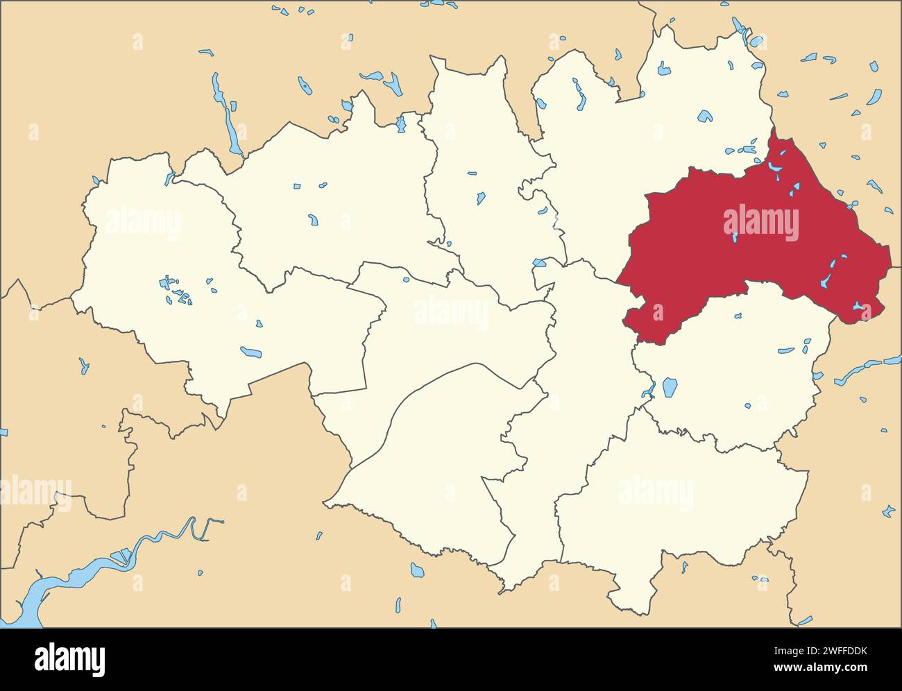 Metropolitan borough of oldham Stock Vector Images - Alamy