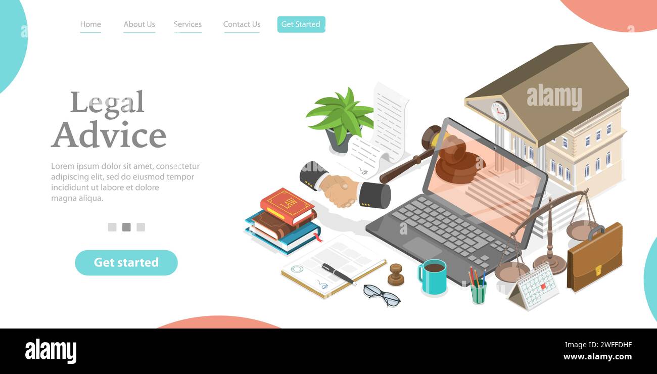 Online Legal Advice, Law and Justice, Digital Service for Law ...