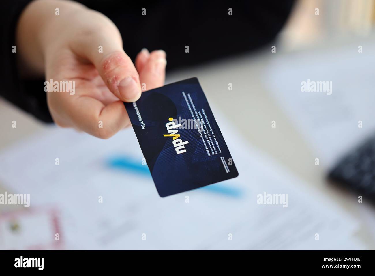 Indonesia NPWP new tax id Number card originally called Nomor Pokok ...