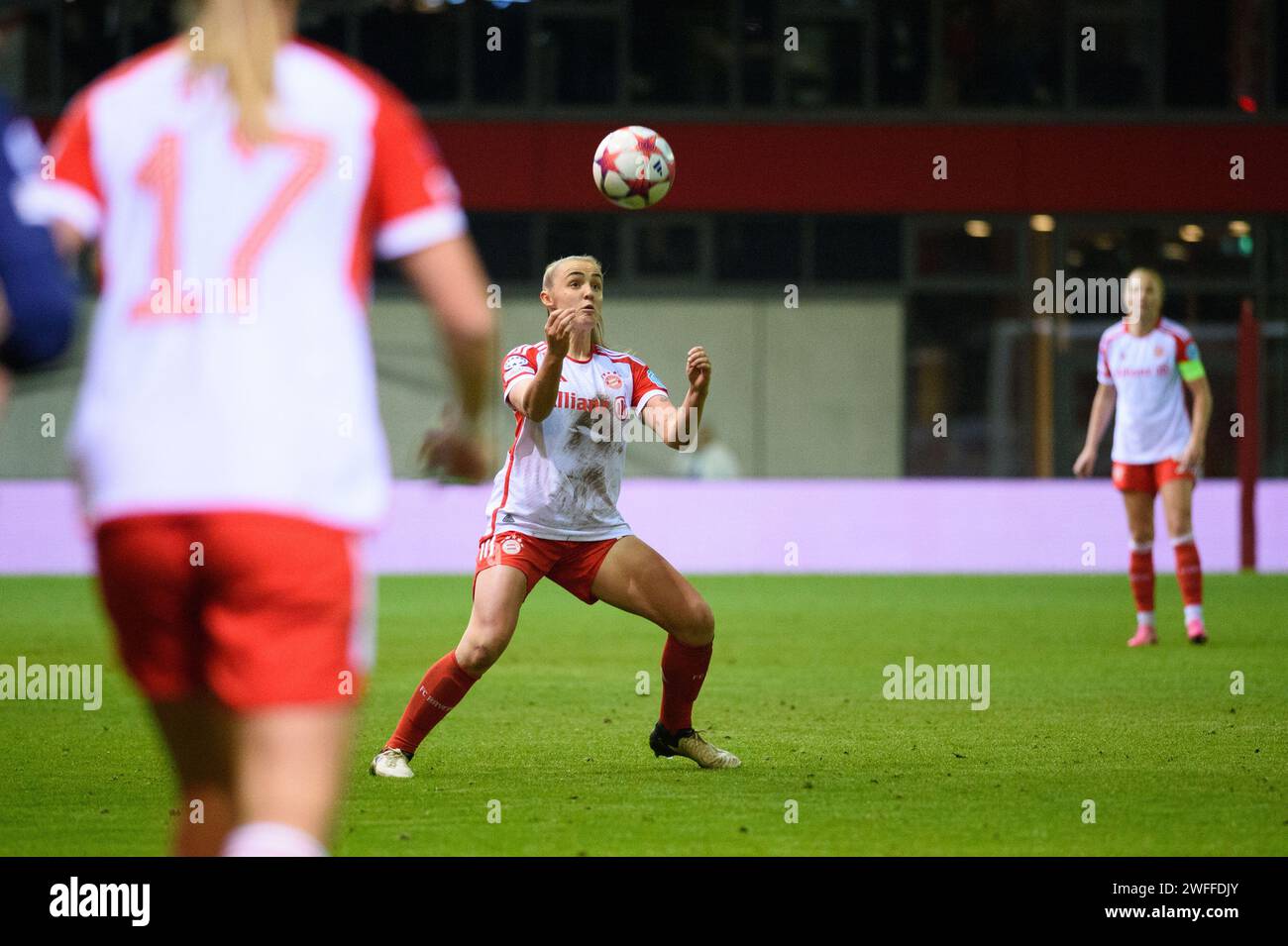 Munich, Germany, January 30th 2024: Georgia Stanway (31 FC Bayern ...