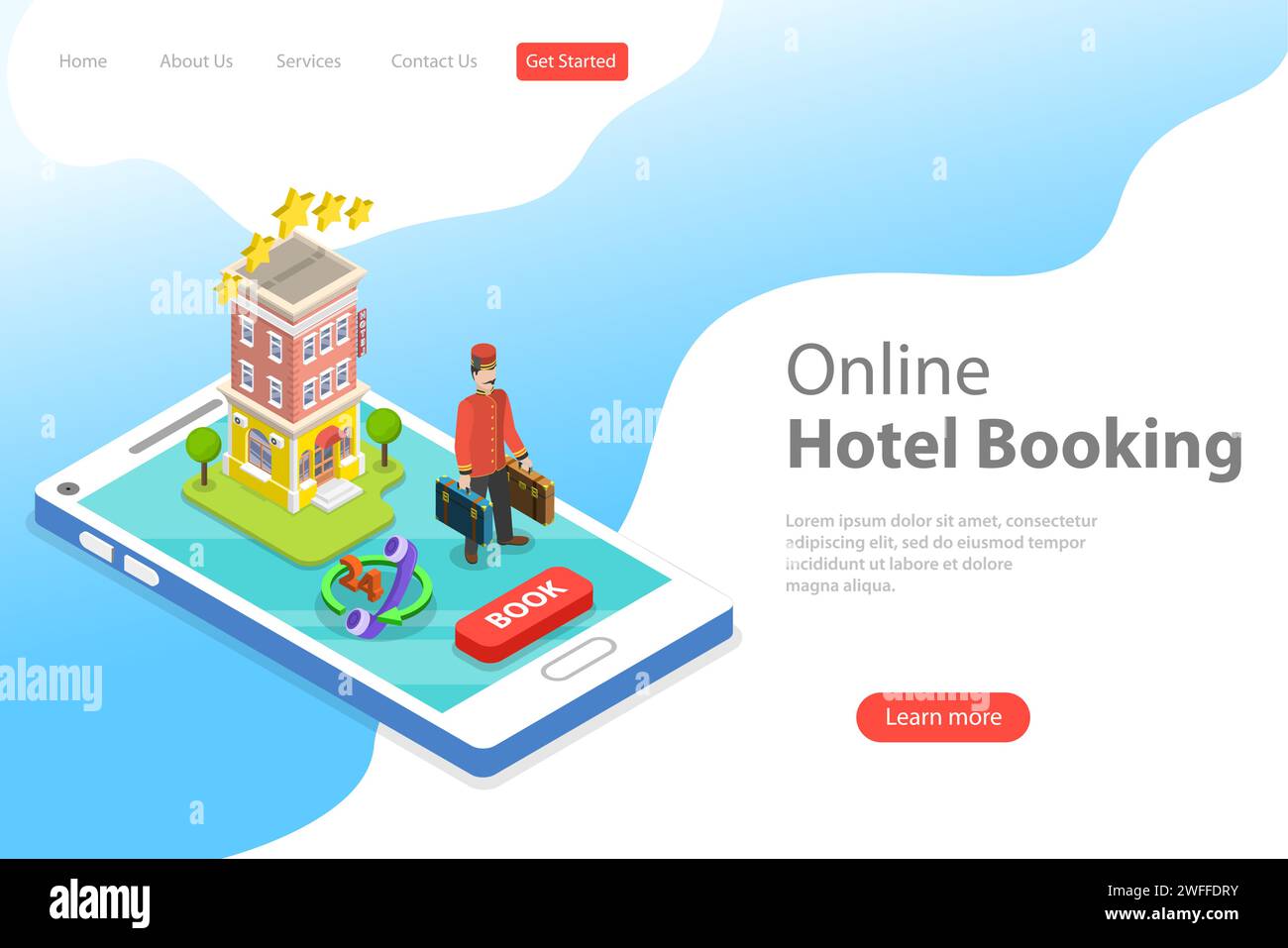 Hotel room motel map Stock Vector Images - Alamy