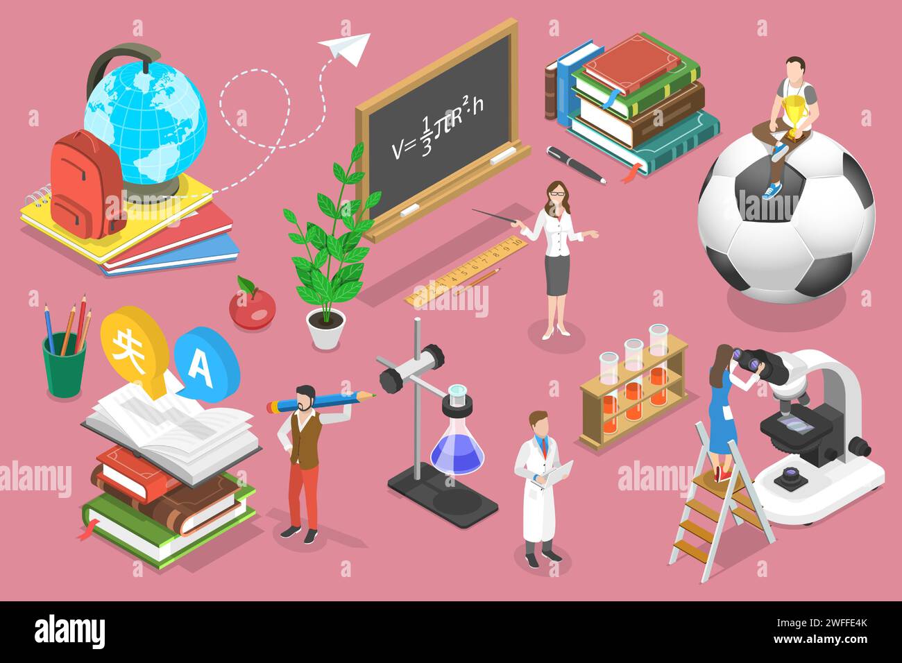 Female university dean Stock Vector Images - Alamy