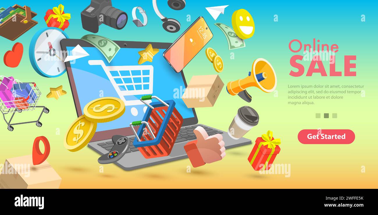 Digital bargains Stock Vector Images - Alamy