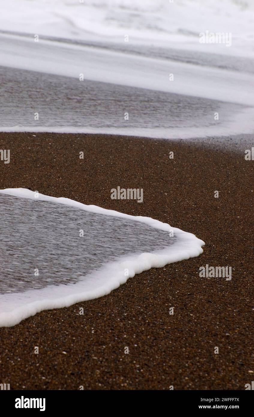 Beach at Salishan Spit, Lincoln City, Oregon Stock Photo - Alamy