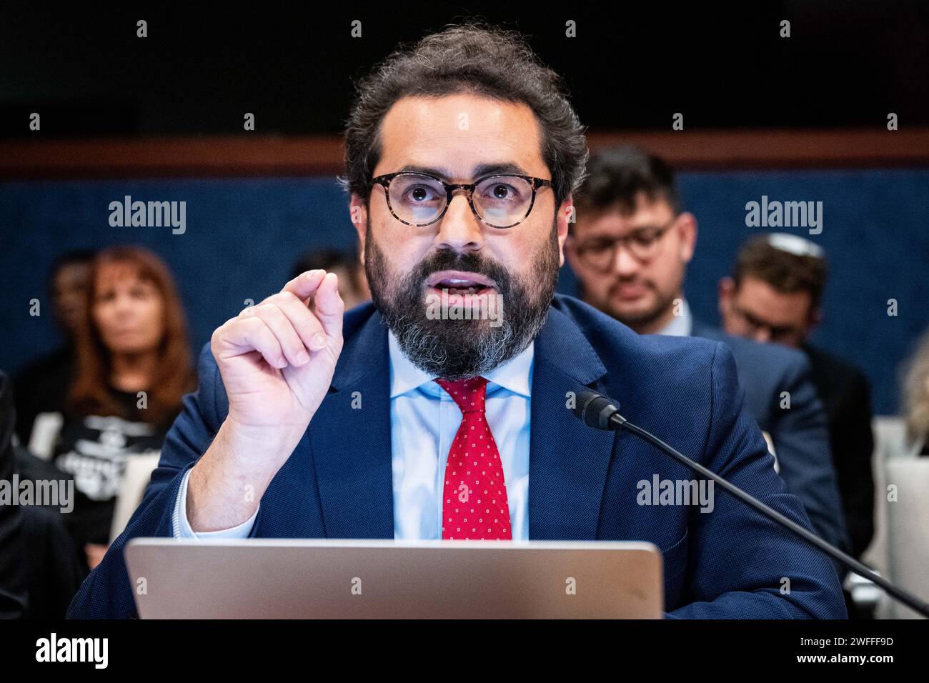 Washington, United States. 30th Jan, 2024. Hillel Neuer, Executive ...