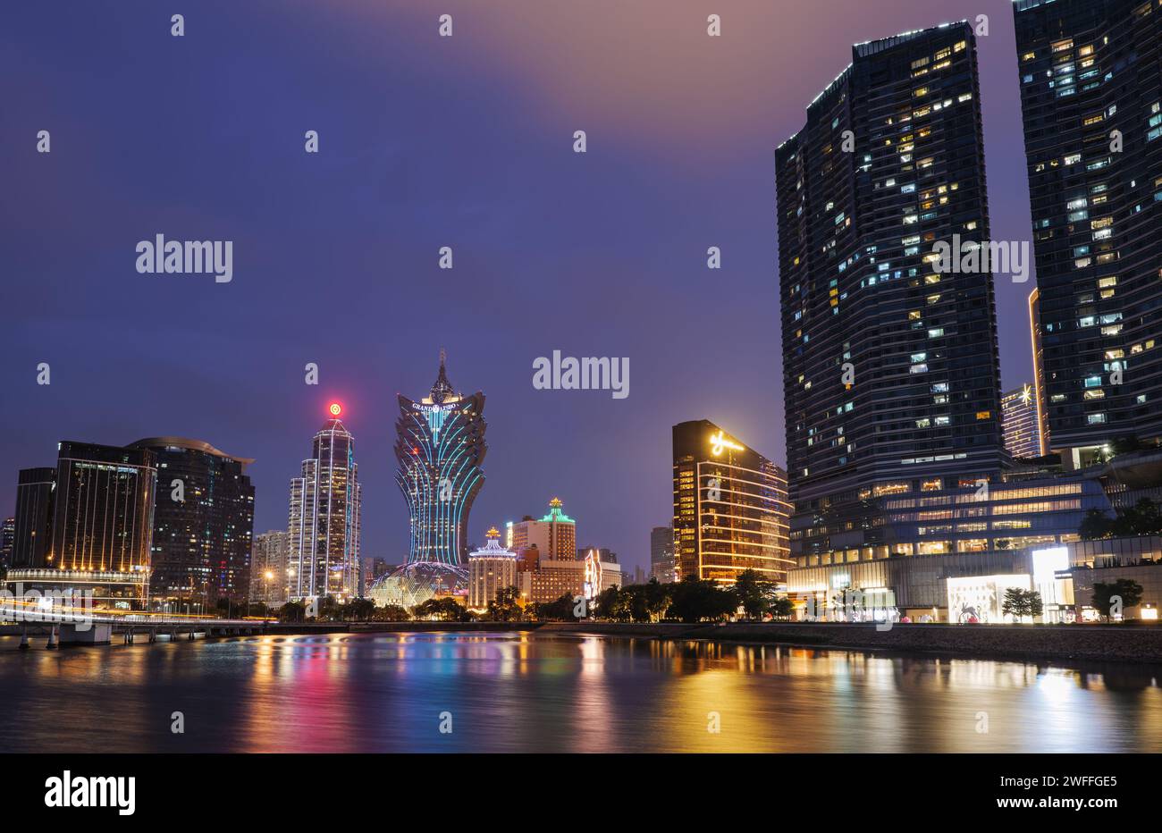 City skyline macau hi-res stock photography and images - Alamy