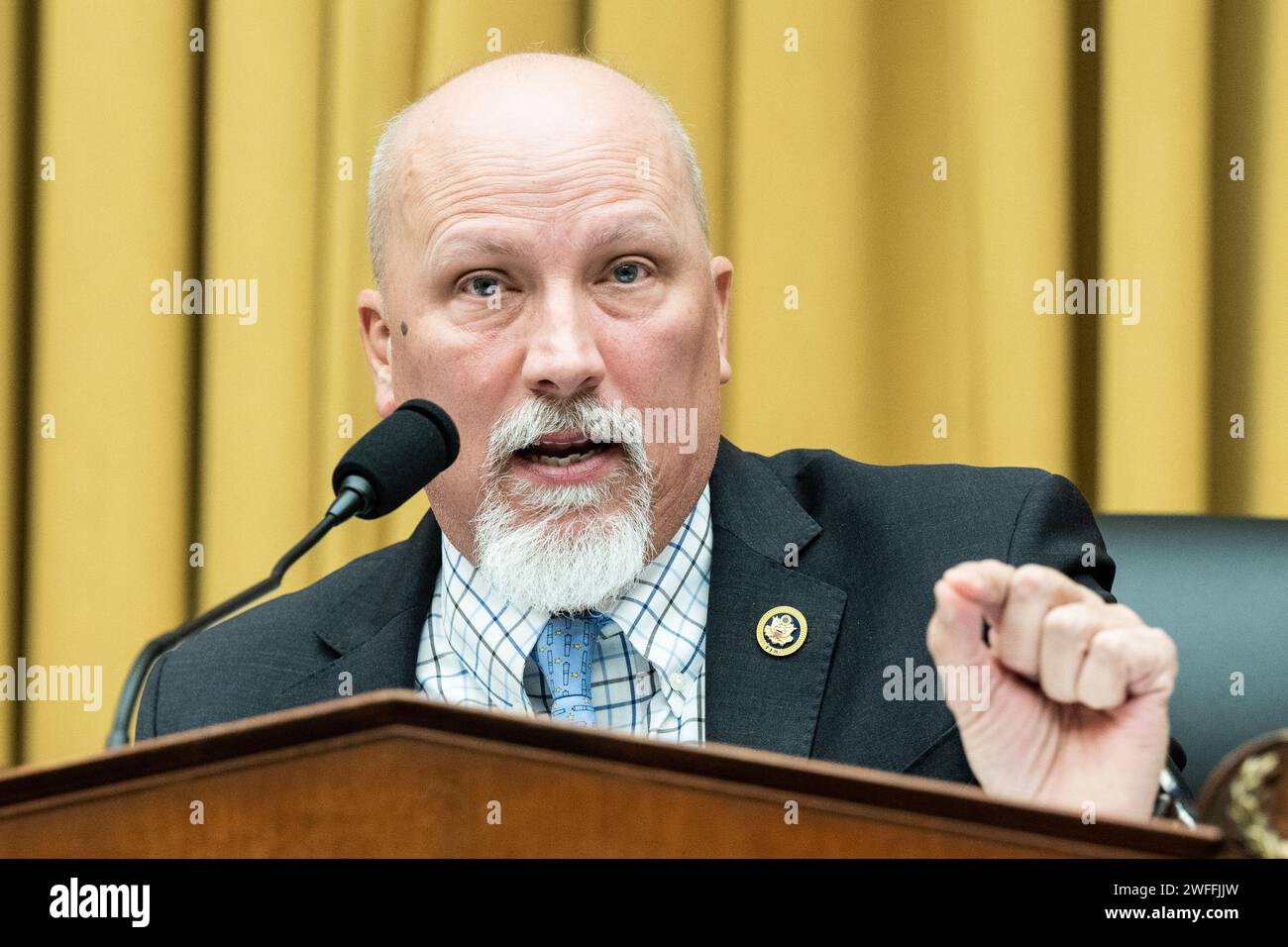 Washington, United States. 30th Jan, 2024. U.S. Representative Chip Roy ...