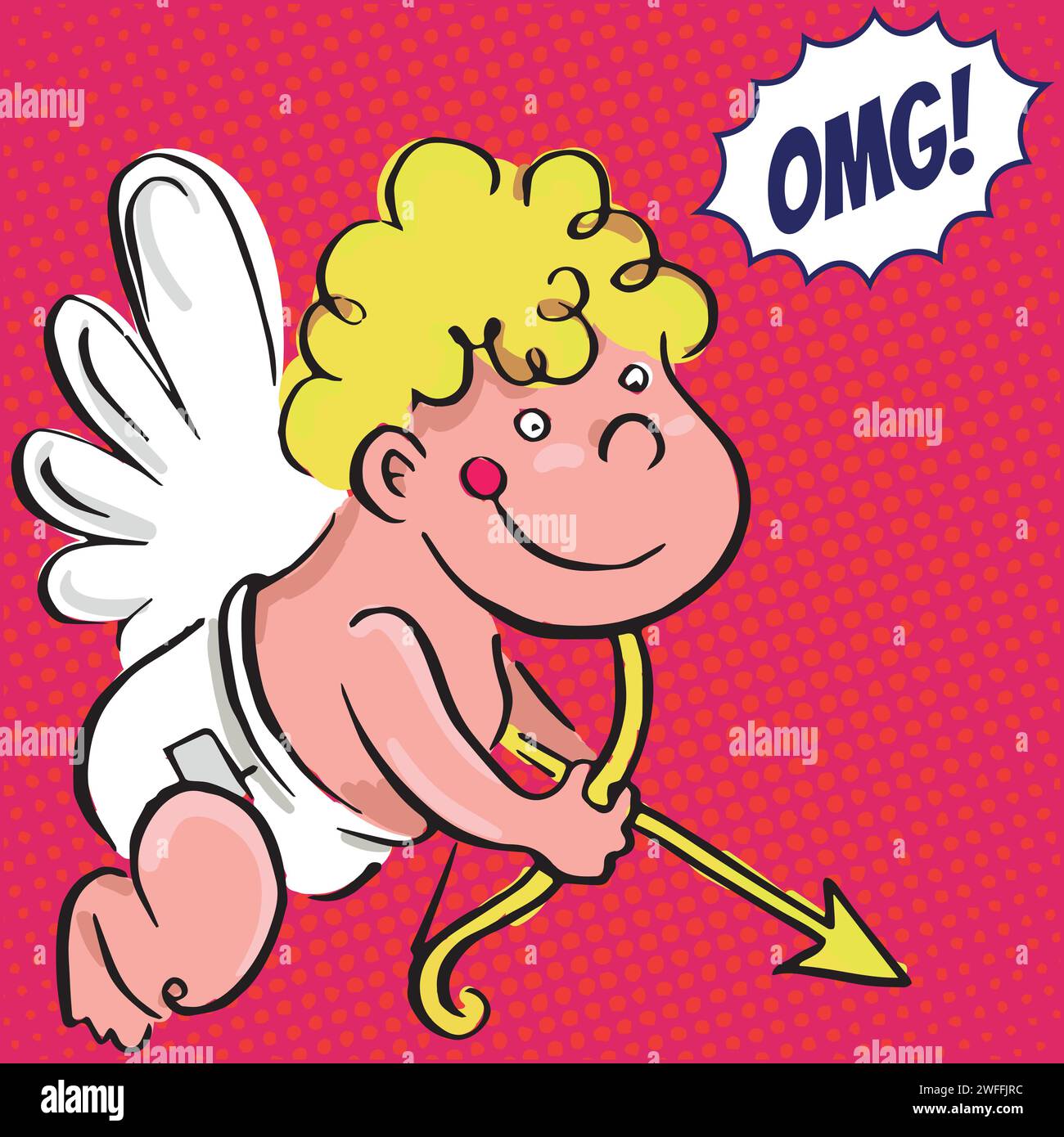 Flying eros hi-res stock photography and images - Alamy